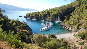 Zeilen in de Middellandse Zee: Turkije